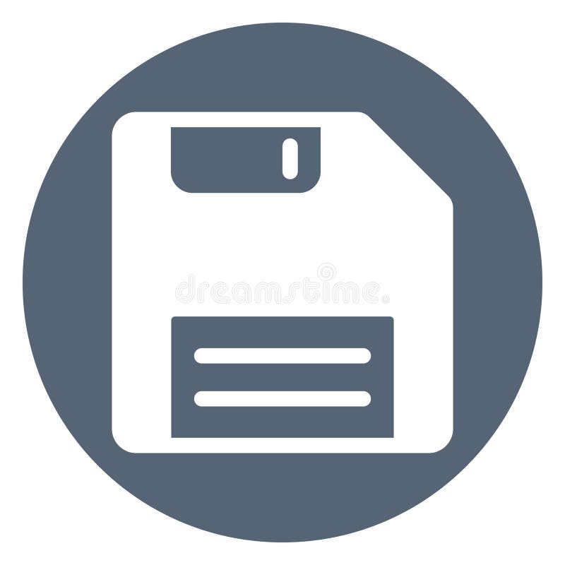 Disk Isolated Vector Icon Which Can Easily Modify or Edit Stock Vector ...