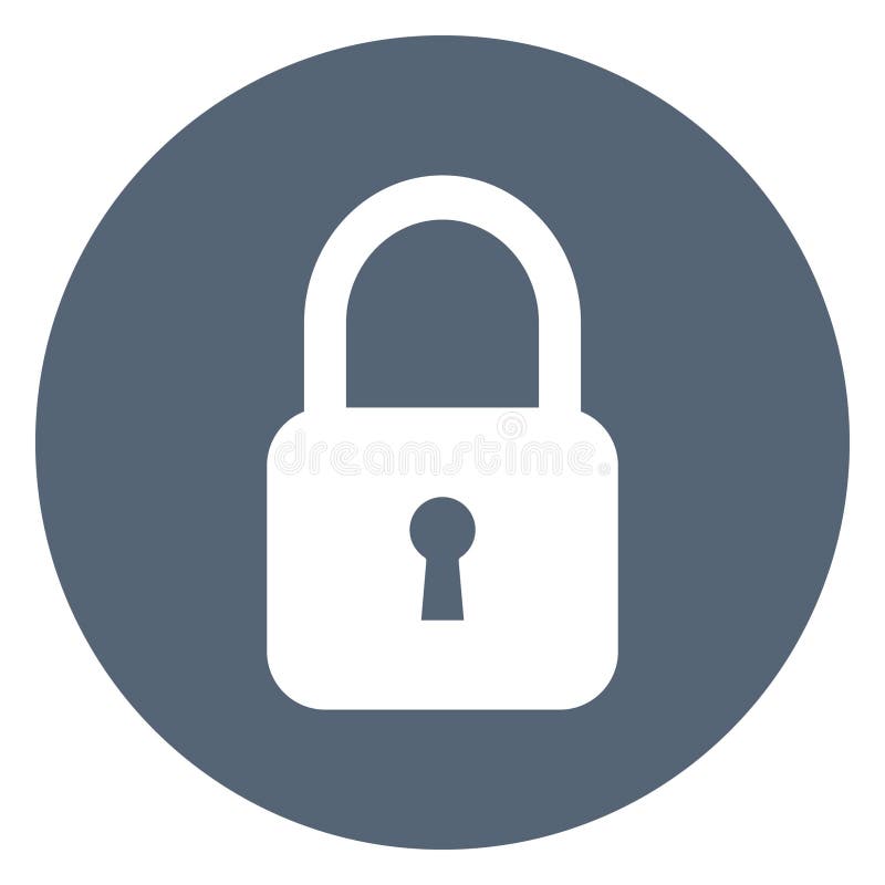 Lock Isolated Vector Icon Which Can Easily Modify or Edit Stock Vector ...
