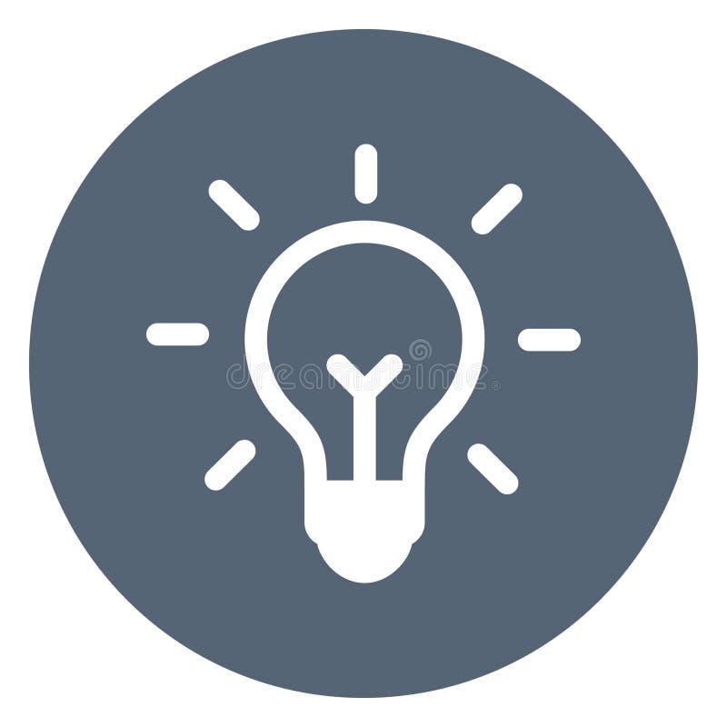 Bulb Isolated Vector Icon Which Can Easily Modify or Edit Stock Vector ...