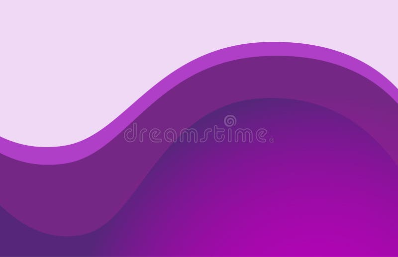 Abstract Purple Wave Background Vector Purple Tone Abstract Decorative ...