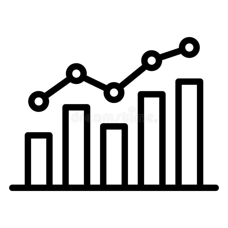 Graphical Representation Isolated Vector Icon Which Can Easily Modify ...