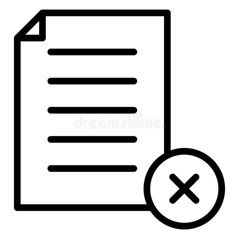 File Corrupt Isolated Vector Icon Which Can Easily Modify or Edit Stock Vector - Illustration of ...