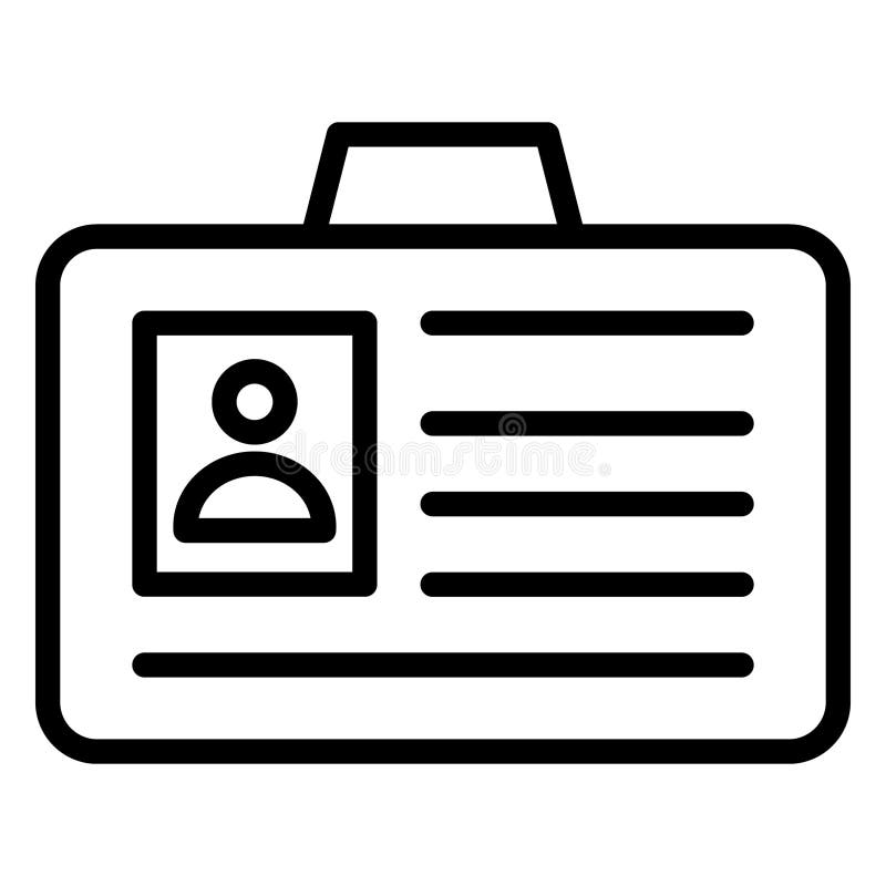 Id Isolated Vector Icon Which Can Easily Modify or Edit Stock Vector ...