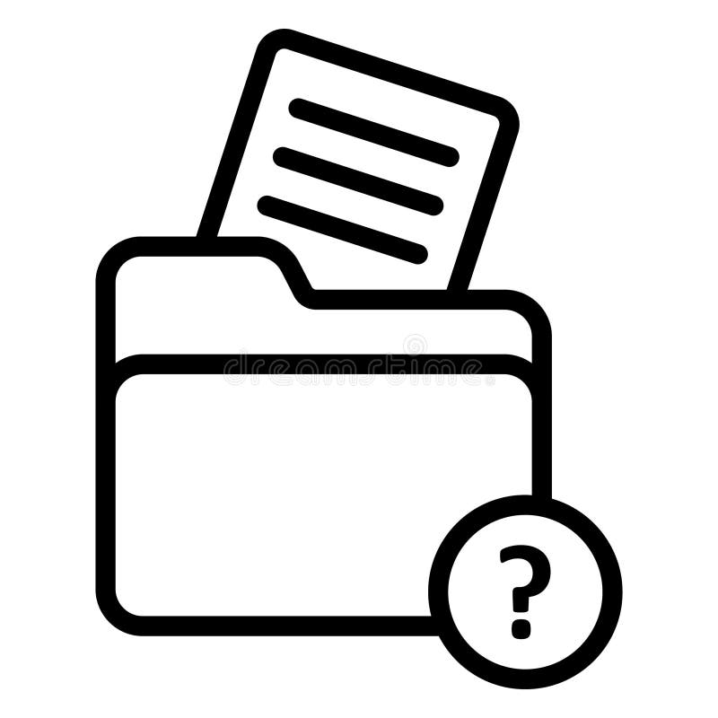 Document Isolated Vector Icon Which Can Easily Modify or Edit Stock ...