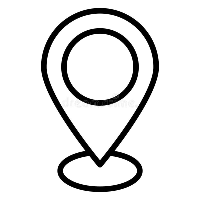 Destination Isolated Vector Icon Which Can Easily Modify or Edit ...