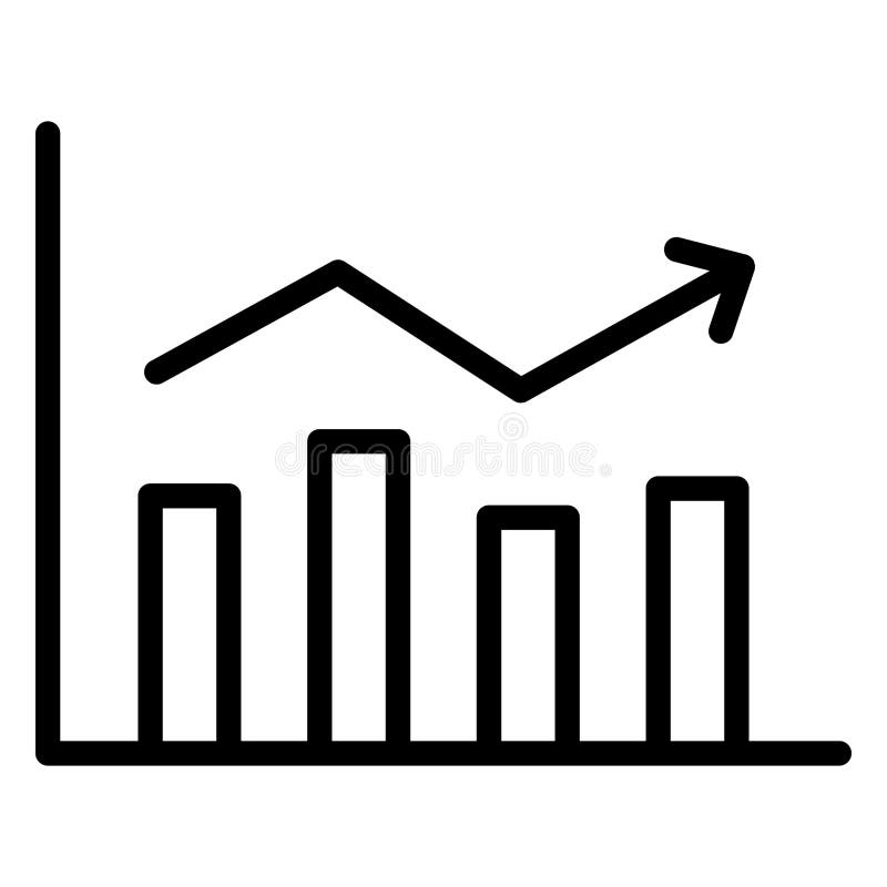 Chart Isolated Vector Icon Which Can Easily Modify or Edit Stock Vector ...