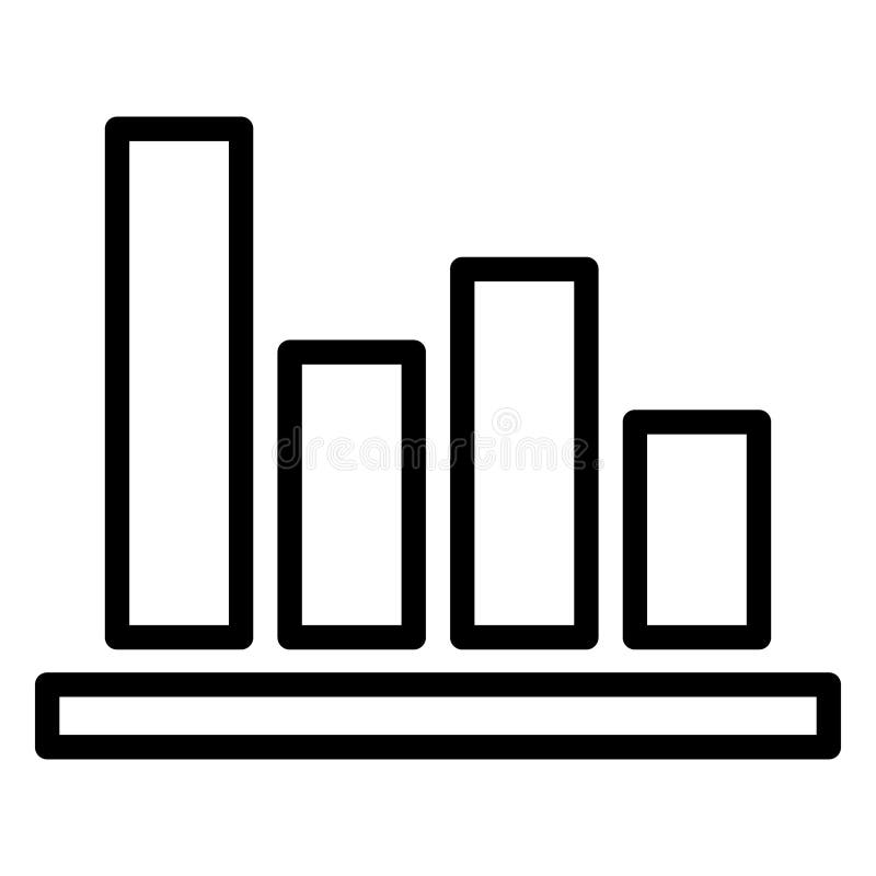 Chart Isolated Vector Icon Which Can Easily Modify or Edit Stock Vector ...