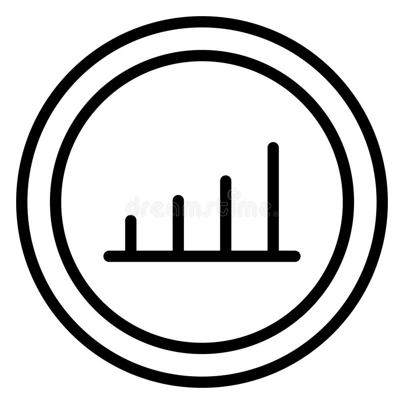 Chart Isolated Vector Icon Which Can Easily Modify or Edit Stock Vector ...