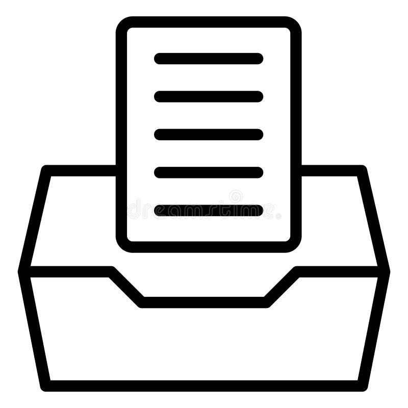 Document Isolated Vector Icon Which Can Easily Modify or Edit Stock ...