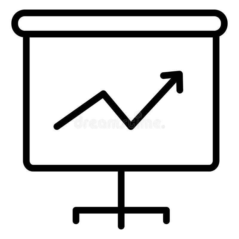 Graphical Representation Isolated Vector Icon Which Can Easily Modify ...