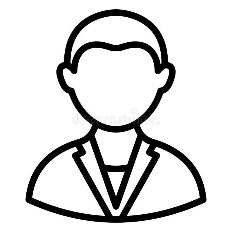 Student Isolated Vector Icon Which Can Easily Modify or Edit Stock ...