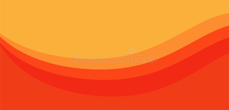 Abstract Gold Orange Wave Background Vector Orange Tone Abstract ...