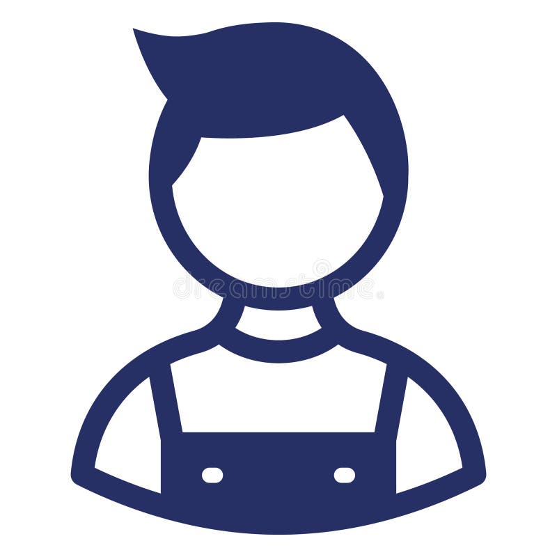 Boy Isolated Vector Icon Which Can Easily Modify or Edit Stock ...