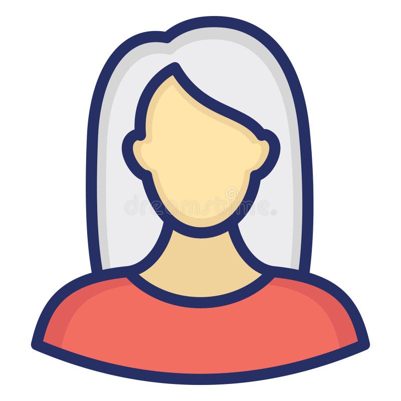 Miss Isolated Vector Icon Which Can Easily Modify or Edit Stock Vector ...