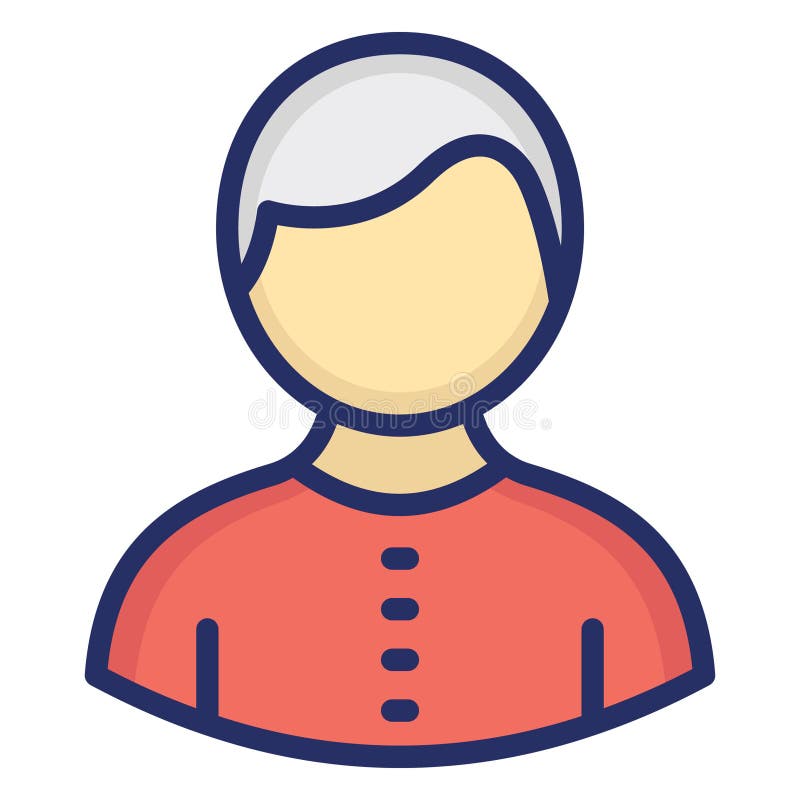 Boy Isolated Vector Icon Which Can Easily Modify or Edit Stock ...