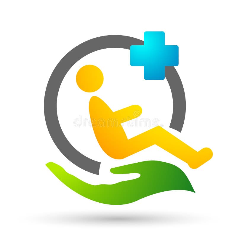 Globe World Disabled Care Logo Medical Health Clinic Home Icon Logo ...