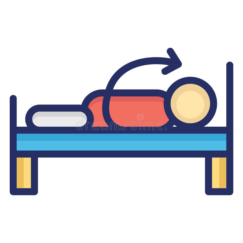Bed Isolated Vector Icon that Can Be Easily Modified or Edit Stock ...