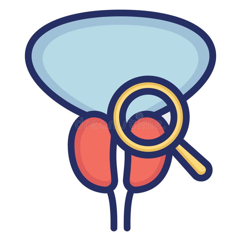 Prostate Isolated Vector Icon that Can Be Easily Modified or Edit Stock ...