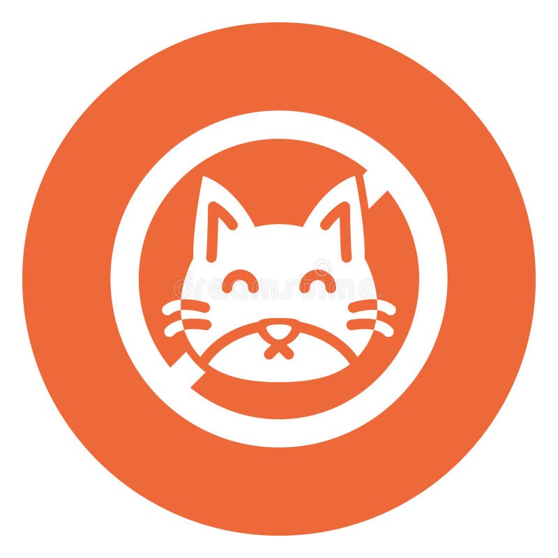 Cat Allergy Isolated Vector Icon that Can Be Easily Modified or Edit ...