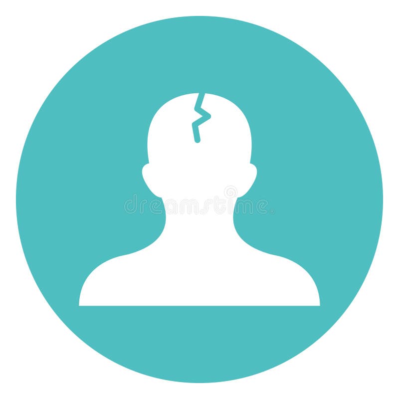 Head Injury Isolated Vector Icon that Can Be Easily Modified or Edit ...