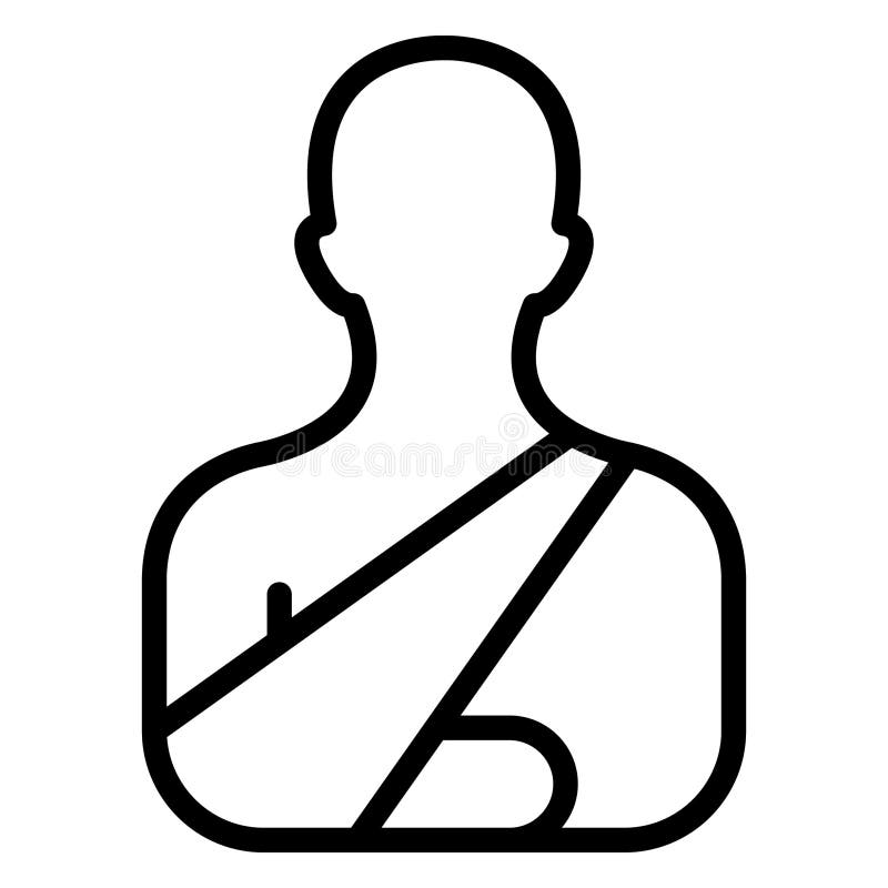 Head Injury Isolated Vector Icon that Can Be Easily Modified or Edit ...