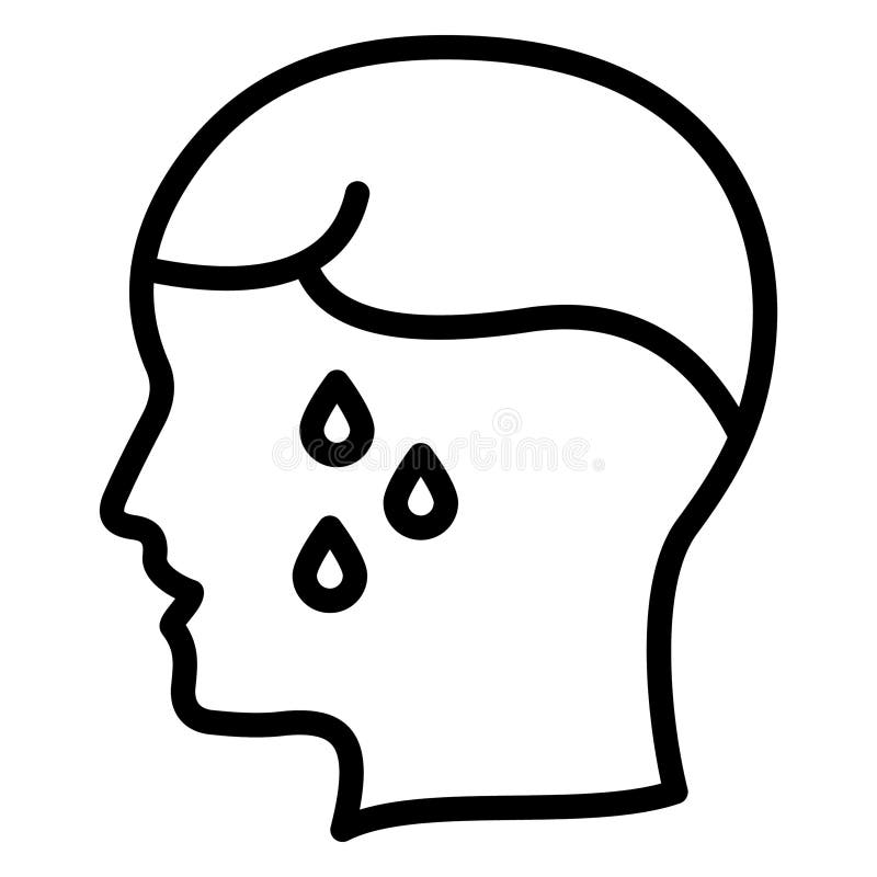 Head Burst Isolated Vector Icon that Can Be Easily Modified or Edit ...