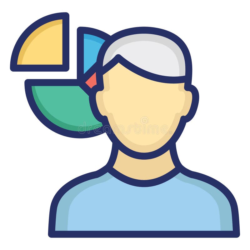 Business Analyst Isolated Vector Icon Which Can Easily Modify or Edit ...