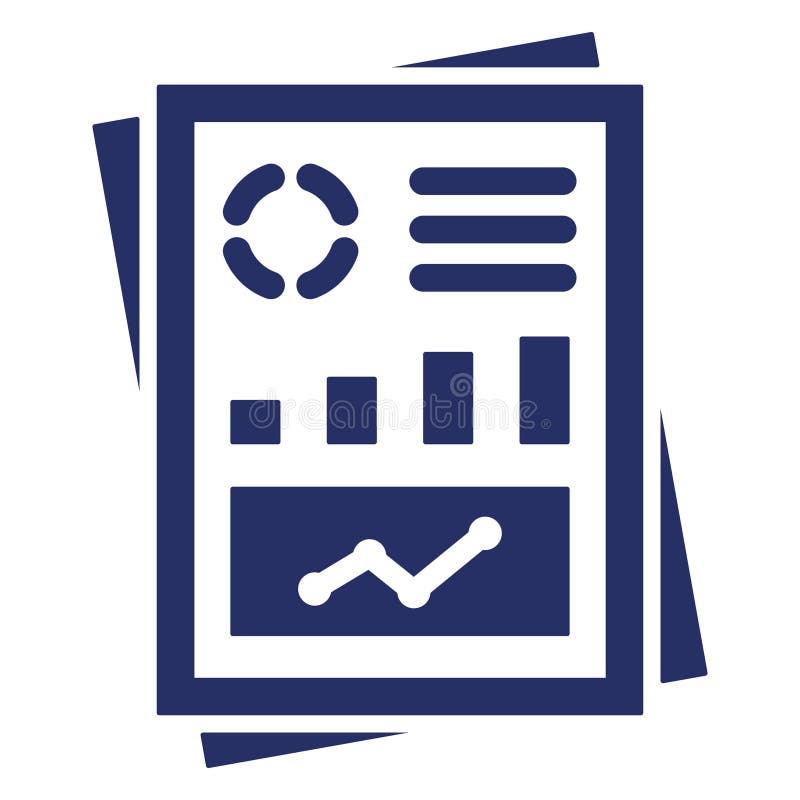 Business Chart Isolated Vector Icon Which Can Easily Modify or Edit ...