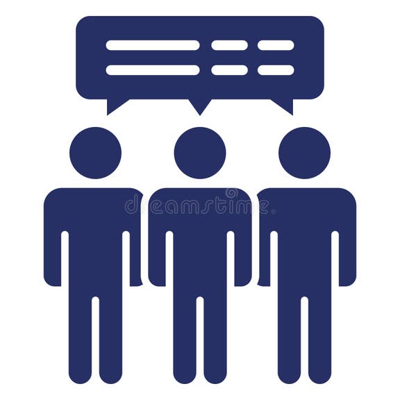 Conference Isolated Vector Icon Which Can Easily Modify or Edit Stock ...