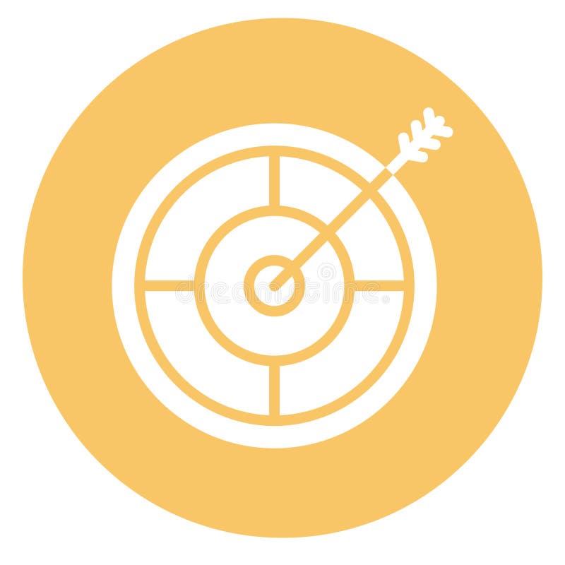 Business Goal Isolated Vector Icon Which Can Easily Modify or Edit ...