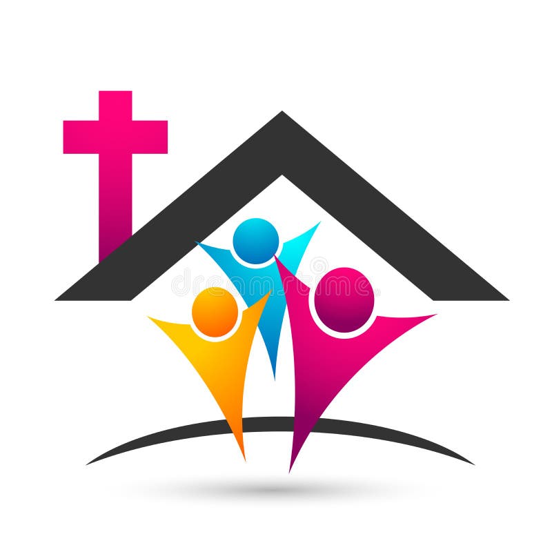 Heart Love House Home Church Icon Clip Art Logo Vector Stock Vector ...