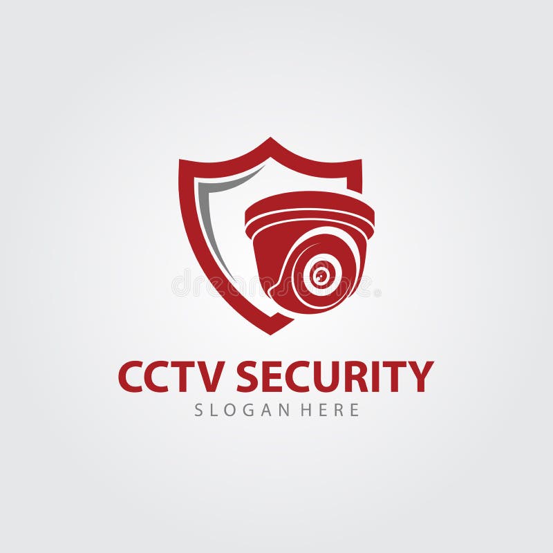 CCTV Vector Logo Design. Camera Logo Template Design. and Security ...