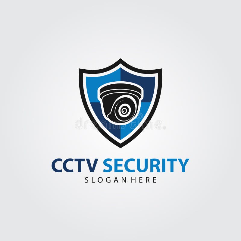 CCTV Vector Logo Design. Camera Logo Template Design. and Security ...
