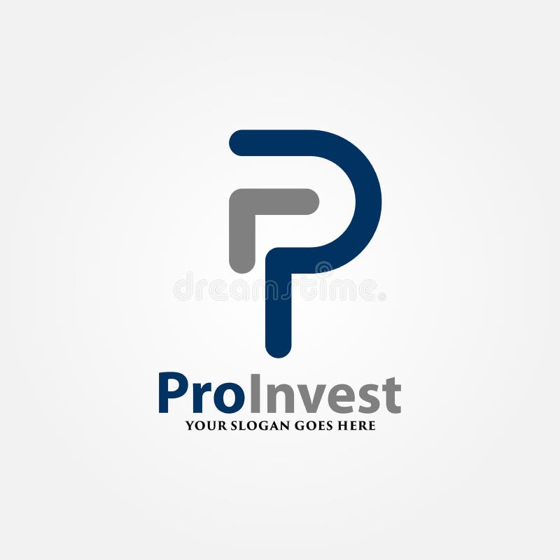 Letter P Logo Vector for Market / Finance Stock Vector - Illustration ...
