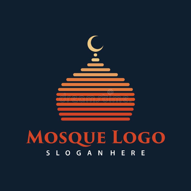 Islamic Logo Vector, Creative Muslim Design Stock Vector - Illustration ...