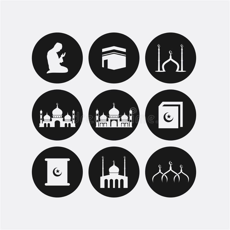 Umrah Icons Stock Illustrations – 296 Umrah Icons Stock Illustrations ...