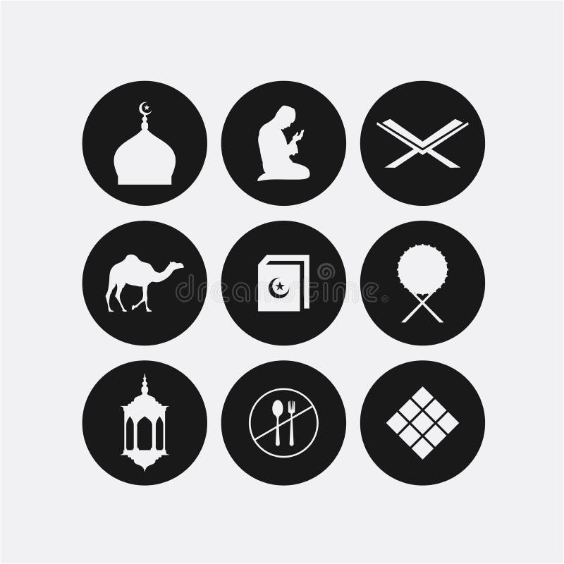Umrah Icons Stock Illustrations – 288 Umrah Icons Stock Illustrations ...