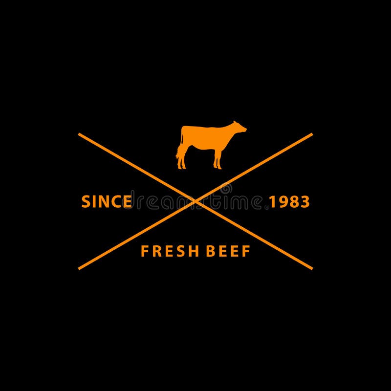 Premium Fresh Beef Logo Vector Stock Vector - Illustration of ...