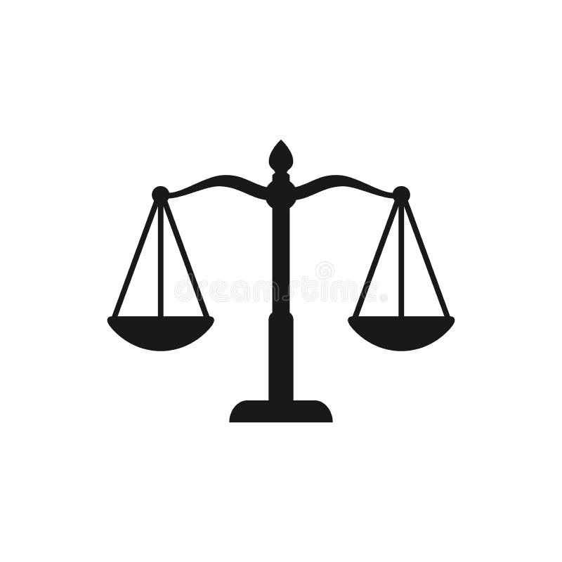 Legal logo Template Design stock vector. Illustration of justice ...