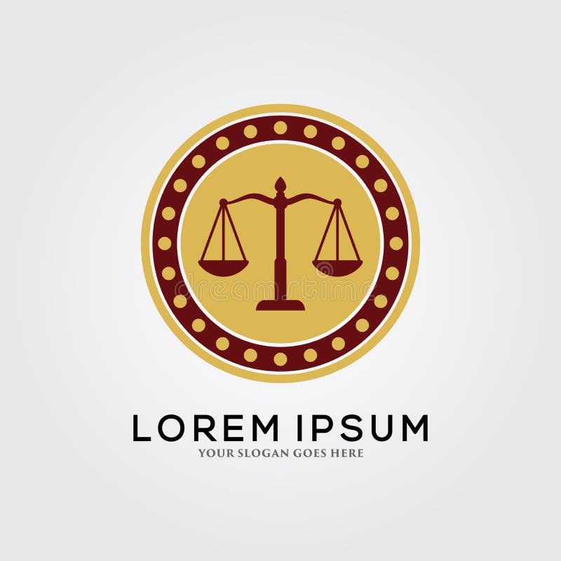 Legal logo Template Design stock vector. Illustration of icon - 170883111