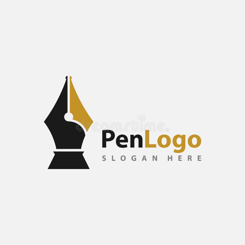 Pen logo vector stock vector. Illustration of concept - 170883797