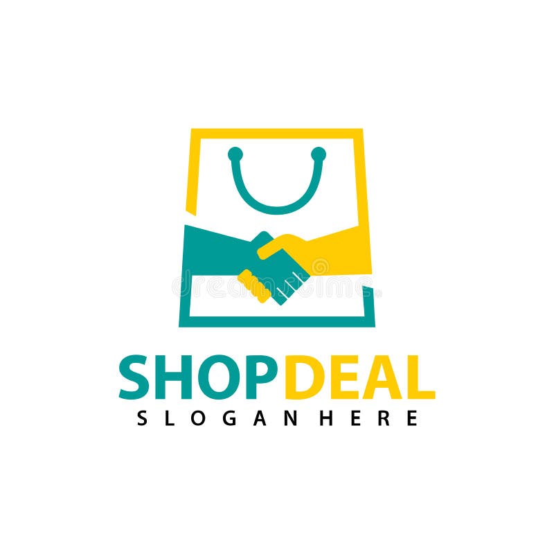 Shop Deal Logo Vector for Busines Stock Vector - Illustration of ...