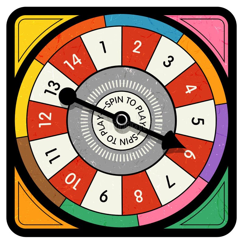Fortune Teller Spin Game with Spinning Arrow, Answers, Letters and ...