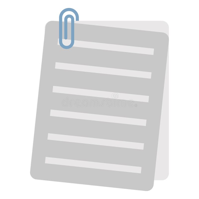 Paperwork icon stock vector. Illustration of business, read - 627258