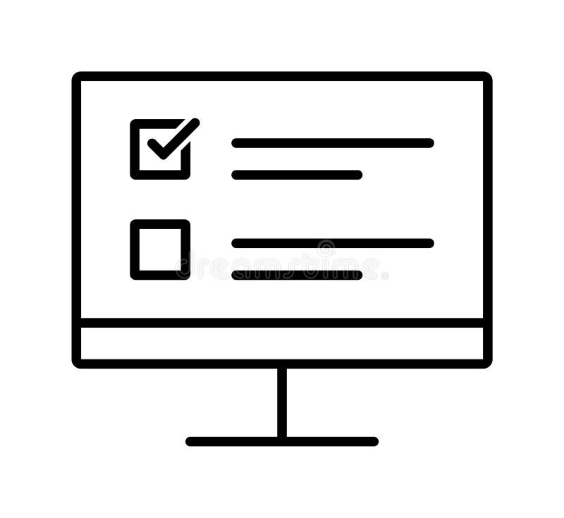 Computer Survey Stock Illustrations – 11,343 Computer Survey Stock ...