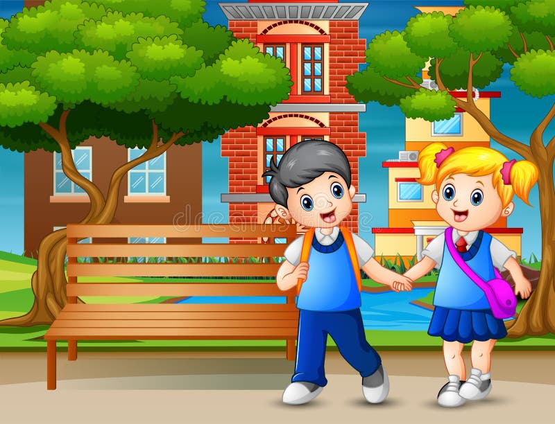 Play Park Clipart Walk