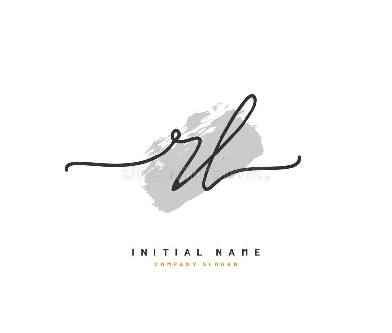 Rl Signature Stock Illustrations – 207 Rl Signature Stock Illustrations ...