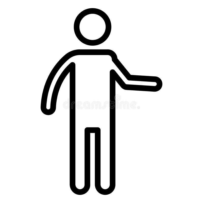 Basic RGB Businessman, Man Isolated Vector Icon Which Can Easily Modify ...