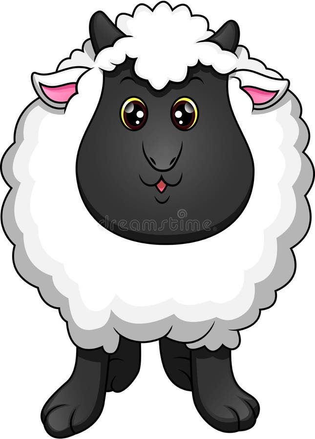 Cartoon Female Sheep Stock Illustrations – 774 Cartoon Female Sheep ...