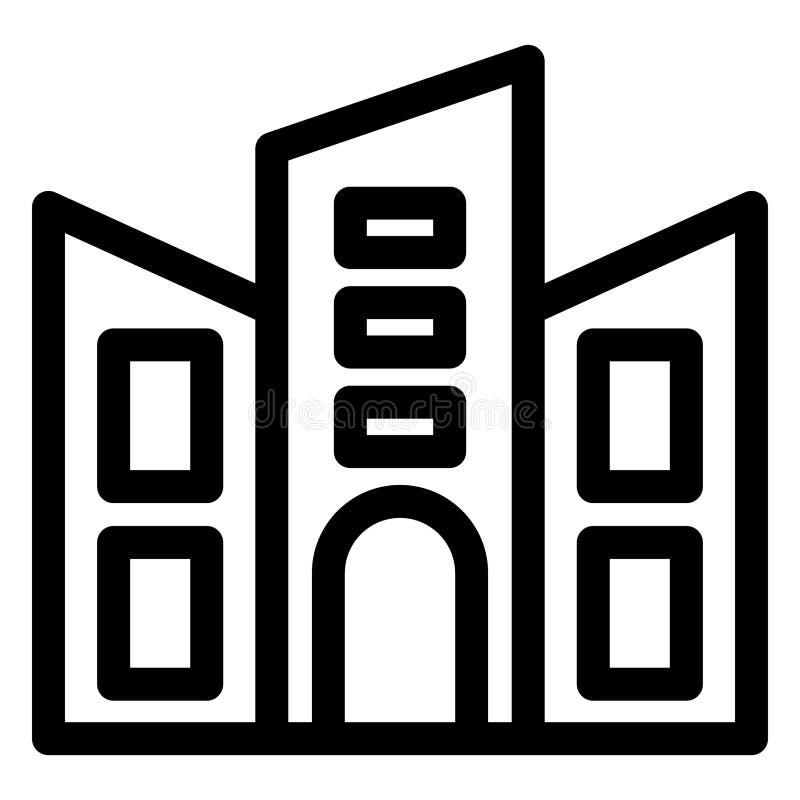 Basic RGB Building, Construction Vector Icon Which Can Easily Modify or ...